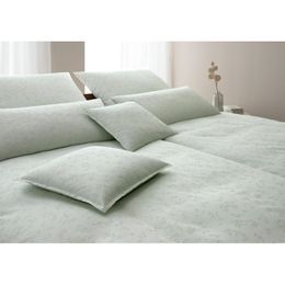 Elegante Bettw&auml;sche &raquo;Delight&laquo; 2 Stk. angenehmes Hautgef&uuml;hl Jacquard-Satin, Obermaterial: 100% Baumwolle B/L: 135cm x 200cm, 1 Stk., 1 Stk., Jacquard-Satin, B/L