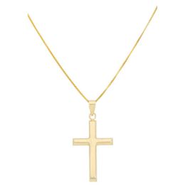 Firetti Damen Kette mit Anh&auml;nger &raquo;Schmuck Geschenk Gold 375 Halsschmuck Halskette Goldkette Venezianer&laquo; gold Gelbgold 375, L: 45