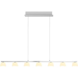 HELL h&ouml;llisch gutes Licht LED Pendelleuchte &raquo;JANE&laquo; LED-Modul 1 Stk. Extra-Warmwei&szlig; Tastdimmer, Dim to warm, Stufenlos h&ouml;henverstellbar wei&szlig; 7, 1 Stk.