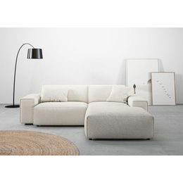 Home Affaire Ecksofa &raquo;Glimminge L-Form auch in Breitcord, Feincord + Easy care-Bezug,&laquo; Breite 234, Zierkissen wei&szlig; 96% Polyester, 4% Polyacryl B/H/T: 