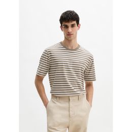Marc O'Polo Marc O'polo Herren Marc O'Polo T-Shirt regular fit aus reiner Bio-Baumwolle beige S
