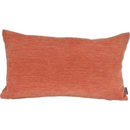 HOCK Dekokissen &raquo;Stacy&laquo; Sofakissen inkl. F&uuml;llung, 60x60cm, R&uuml;ckenkissen, uni orange Obermaterial: 100% Polyester. F&uuml;llung: 100% Polyester B/L: 50cm x 30cm,