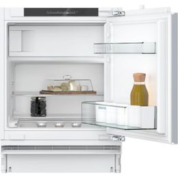 Siemens Einbauk&uuml;hlschrank iQ300 &raquo;KU22LVFD0&laquo; 82 cm hoch 59,8 cm breit Einfache Temperatureinstellung dank elektronischer Temperaturregelung silber