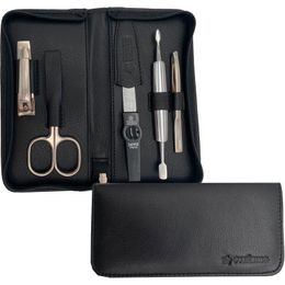 Pfeilring Pfeilring Manik&uuml;re-Etui Nappaleder schwarz B/H/T: 80mm x 180mm x 35mm 5 Stk.