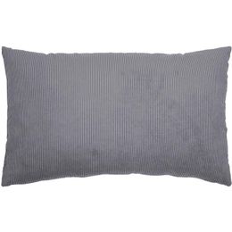 Pad Dekokissen &raquo;CASUAL&laquo; Made in Europe grau Polyacryl, Polyester B/L: 35cm x 60cm, 1 Stk.
