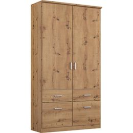 Rauch Kleiderschrank &raquo;Kleiderschrank Schrank Garderobe deckenhoher Schrank BREMEN&laquo; optional mit Spiegel, Breiten: 91/136/181 cm, H&ouml;he: 199 cm, in 