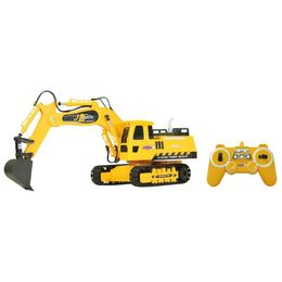 Jamara RC-Bagger &raquo;J-Matic&laquo; mit Motorsound gelb Einheitsgr&ouml;&szlig;e RC-Bagger