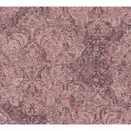 Livingwalls living walls Vliestapete &raquo;Mata Hari&laquo; Barock Glitzermuster ornamental leicht strukturiert Vintagetapete Tapete Barock Tapeten Wohnzimmer Schlafzimmer 