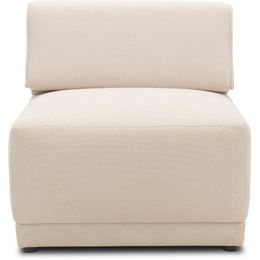 DOMO collection Sofaelement &raquo;800007&laquo; R&uuml;ckenkissen aufstellbar, unendlich erweiterbar beige 95% Polyester, 5%Polyamid Microfaser hochflorig, Mit 
