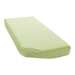bellana Spannbettlaken &raquo;Jersey Classic&laquo; f&uuml;r Kinder und Babys aus reiner Baumwolle gr&uuml;n Jersey, Obermaterial: 100% Baumwolle 1 Stk., Jersey, 60x120 