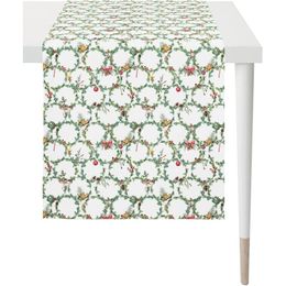 Apelt Tischl&auml;ufer &raquo;3606 Winterwelt, Weihnachtsdeko, Weihnachten&laquo; Digitaldruck bunt Baumwolle B/L: 48cm x 140cm, 1 Stk., rechteckig