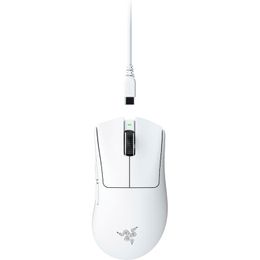 Razer Gaming-Maus &raquo;DeathAdder V4 Pro&laquo; kabelgebunden kabellos wei&szlig; Switch-Typ: Optical Mouse Switches Gen-4