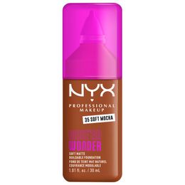 Nyx Cosmetics Nyx Professional Makeup Unisex NYX PROFESSIONAL MAKEUP Foundation &raquo;MAKE 'EM WONDER FOUNDATION&laquo; perfekter No-Makeup-Makeup-Look bis zum Full Glam braun