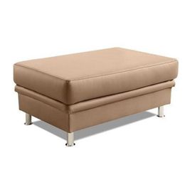 Sit & More sit&more Hocker &raquo;Mailand, B: 102 cm&laquo; individuell zu kombinieren braun Luxus-Kunstleder;Kunstleder Softlux ;NaturLEDER (echtes Rindleder)/Korpus 