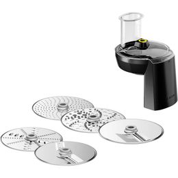 Bosch K&uuml;chenmaschinen Zubeh&ouml;r-Set &raquo;VeggieLove Set MUZS68VL&laquo; schwarz Einheitsgr&ouml;&szlig;e K&uuml;chenmaschinen Zubeh&ouml;r-Set