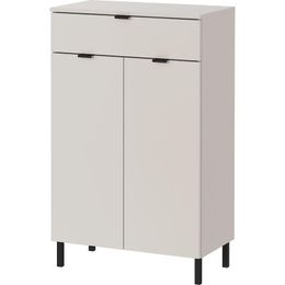 Germania Unterschrank &raquo;GW-Arcena&laquo; 1 Stk. tlg. braun Holzwerkstoff Kaschmir, B/H/T: 60cm x 97cm x 34cm, Schubladen: 1 Stk. T&uuml;ren: 2 Stk.
