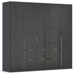 OTTO home Dreht&uuml;renschrank &raquo;Kleiderschrank Schrank Garderobe AGORDO mit Dekor- oder Hochglanzfront&laquo; in zwei Griff-Farben, Breite 226 cm, mit 