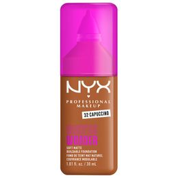 Nyx Cosmetics Nyx Professional Makeup Unisex NYX PROFESSIONAL MAKEUP Foundation &raquo;MAKE 'EM WONDER FOUNDATION&laquo; perfekter No-Makeup-Makeup-Look bis zum Full Glam braun