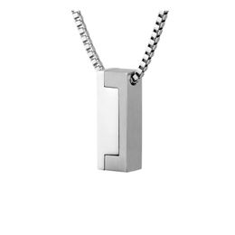 BOSS Herren BOSS Kette mit Anh&auml;nger &raquo;CANDOR JEWELRY&laquo; silber Edelstahl, L: 70 B: 2mm