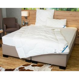 Microfaserbettdecke &raquo;Beco Medibett MF50 Made in Green 135x200 cm und weitere Gr&ouml;&szlig;en&laquo; normal F&uuml;llung Polyester Bezug Baumwolle 1 Stk. tlg. Made in EU, 