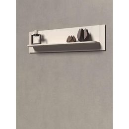 OTTO home Wandregal &raquo;Rondo Schwebendes Regal, Wandkonsole, Wandboard&laquo; UV lackiert, Ablageboden, Wandmontiert, Breite 140 cm wei&szlig; MDF B/H/T: 140cm x 