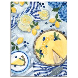 Artland Wandbild &raquo;Summer Picnic I&laquo; Arrangements 1 Stk. tlg. als Alubild, Leinwandbild, Poster, Wandaufkleber in verschied. Gr&ouml;&szlig;en gelb Leinwand B/H/T: 45cm x 