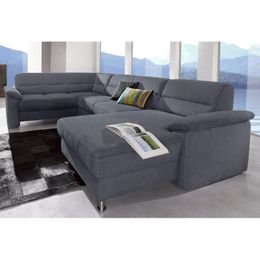 Sit & More sit&more Wohnlandschaft &raquo;Ascara U-Form, B:312cm, klassisches Design, Taschenfederkernpolsterung&laquo; inklusive Boxspring/Federkern-Polsterung, wahlweise 