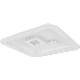 Globo LIGHTING LED Deckenleuchte &raquo;VALERIA&laquo; LED-Modul 1 Stk. warmwei&szlig; - kaltwei&szlig; Deckenlampe, Designleuchte, Wohnzimmer, Schlafzimmer wei&szlig; 1 Stk.