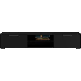 Home Affaire TV-Board &raquo;Match, TV-M&ouml;bel, Fernsehtisch, TV-Unit, Media-M&ouml;bel, Sideboard,&laquo; mit 2 Schubladen und 1 offenen Fach, Breite 172,7 cm, H&ouml;he 33 