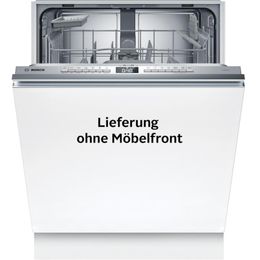 Bosch vollintegrierbarer Geschirrsp&uuml;ler Serie 4 &raquo;SBV4HTX14E&laquo; 13 tlg. Ma&szlig;gedecke Info Light - erlischt bei Beendigung des Sp&uuml;lvorgangs, flexible K&ouml;rbe 