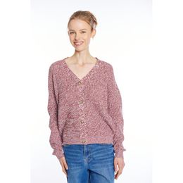 Haily's Haily&rsquo;s Damen HaILY&rsquo;S Strickjacke &raquo;LS P CD Pi44pa&laquo; rot XL