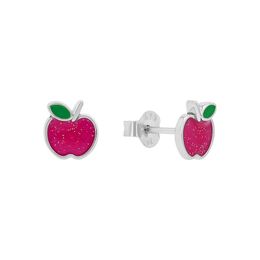 Amor Damen Paar Ohrstecker &raquo;Apfel&laquo; Silber 925 (Sterlingsilber)