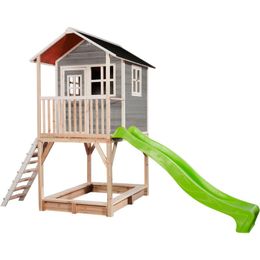 EXIT Spielturm &raquo;Loft 700&laquo; grau Holz Einheitsgr&ouml;&szlig;e