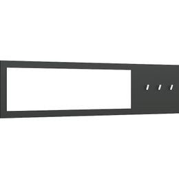 borchardt M&ouml;bel borchardt M&ouml;bel Garderobenpaneel &raquo;Vaasa&laquo; Breite 166 cm schwarz Holzwerkstoff B/H/T: 166cm x 45cm x 5cm