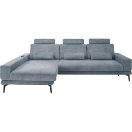 set one by Musterring Ecksofa &raquo;SO 3600, inkl motor. Sitztiefenverstellung, Kopfst&uuml;tzen, Nierenkissen&laquo; Sitzh&ouml;he 44 cm, Kaltschaum, Breite 293 x Tiefe 