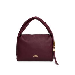 Tommy Hilfiger Damen Schultertasche &raquo;CITY LEATHER MINI BAG&laquo;, Damen Tragetasche, Abendtasche mit breitem Tragegriff B/H/T: 21cm x 16cm x 8cm