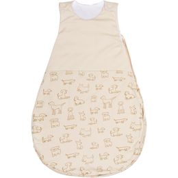 fillikid Babyschlafsack &raquo;wattiert, rund, TOG 2,5&laquo; f&uuml;r das ganze Jahr und Raumtemperaturen von 15-21&deg;C 70, Rei&szlig;verschlussmitte Babyschlafsack