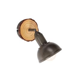 JUST LIGHT Wandleuchte &raquo;SWAMP&laquo; E27 1 Stk. ExklusiveE27 braun 1, 1 Stk.