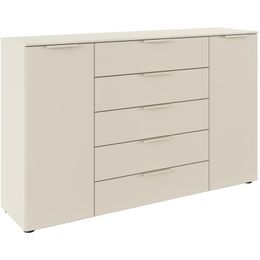 Rauch Schubkastenkommode &raquo;Flipp Schubladenkommode W&auml;scheschrank Schrank&laquo; Breite 160/180 cm mit 4 Einlegeb&ouml;den, 2-t&uuml;rig mit 5 Schubladen und Soft-Close