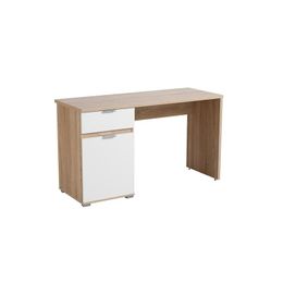 Home Affaire Schreibtisch &raquo;Jan&laquo; in Scandi Optik, Home Office geeignet braun B/H/T: 130cm x 75,5cm x 50cm