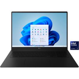 LG Notebook &raquo;Gram Pro 17", 16GB RAM, 1TB SSD, Windows 11 Home,&laquo; 43,18 cm / 17 &prime;&prime; Intel Core Ultra 7 ARC 1.000 GB SSD schwarz 43,18 cm (17") WQXGA IPS-