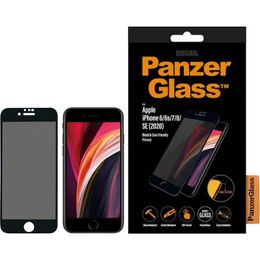 PanzerGlass Displayschutzglas &raquo;Privacy Case Friendly iPhone 6/7/8/SE (2020)&laquo; f&uuml;r Apple iPhone 6/6s/7/8/SE (2020) transparent Thermoplastische 