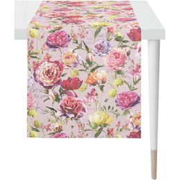 Apelt Tischl&auml;ufer &raquo;7701 SUMMERTIME, Sommerdeko, Sommer&laquo; Digitaldruck bunt Baumwolle, Polyester B/L: 48cm x 140cm, 1 Stk., rechteckig