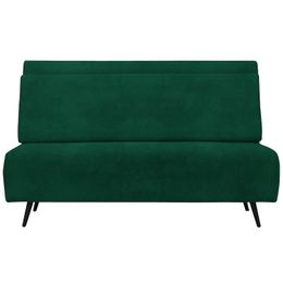 Home Affaire Schlafsofa &raquo;Linnea&laquo; Daybed mit aufklappbarer Liegefl&auml;che, in Webstoff, Veloursstoff, Cord gr&uuml;n 100% Polyester B/H/T: 140cm x 87cm x 94cm,