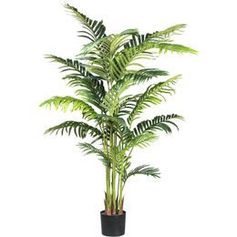 Creativ green Kunstpalme &raquo;Kentiapalme&laquo; mit detailgetreuen Wedeln gr&uuml;n B/H/L: 160cm, 1 Stk.