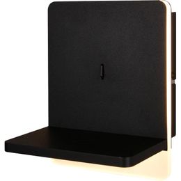 Trio Leuchten LED Wandleuchte &raquo;FAIRFIELD, Wand Nachttischleuchte, induktive Ladestation USB-Anschluss&laquo; LED-Board 1 Stk. Warmwei&szlig; LED Wandleuchte 9W 