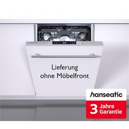 Hanseatic vollintegrierbarer Geschirrsp&uuml;ler &raquo;HGVI6082A147913DS&laquo; 14 Ma&szlig;gedecke inkl. 3 Jahre Herstellergarantie silber Besteckschublade sorgt f&uuml;r komfortables 