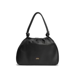 Tommy Hilfiger Damen Hobo &raquo;TH SOFT LEATHER HOBO&laquo; Damen Handtasche, Schultertasche, Umh&auml;ngetasche mit goldfarbenem Logo B/H/T: 38cm x 29cm x 12cm
