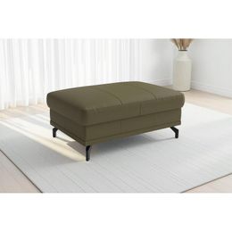 Sit & More sit&more Polsterhocker &raquo;Chelsea, B: 103 cm, Leder&laquo; mit praktischem Stauraum, besonders langlebig gr&uuml;n B/H/T: 103cm x 45cm x 69cm, NaturLEDER ,mit 