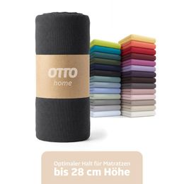 OTTO home Spannbettlaken &raquo;BLACKBERRY in PREMIUM und BASIC Qualit&auml;t, 100% Baumwolle&laquo; f&uuml;r hohe Matratzen bis 28 cm, Bettlaken, Spannbetttuch, Boxspring 